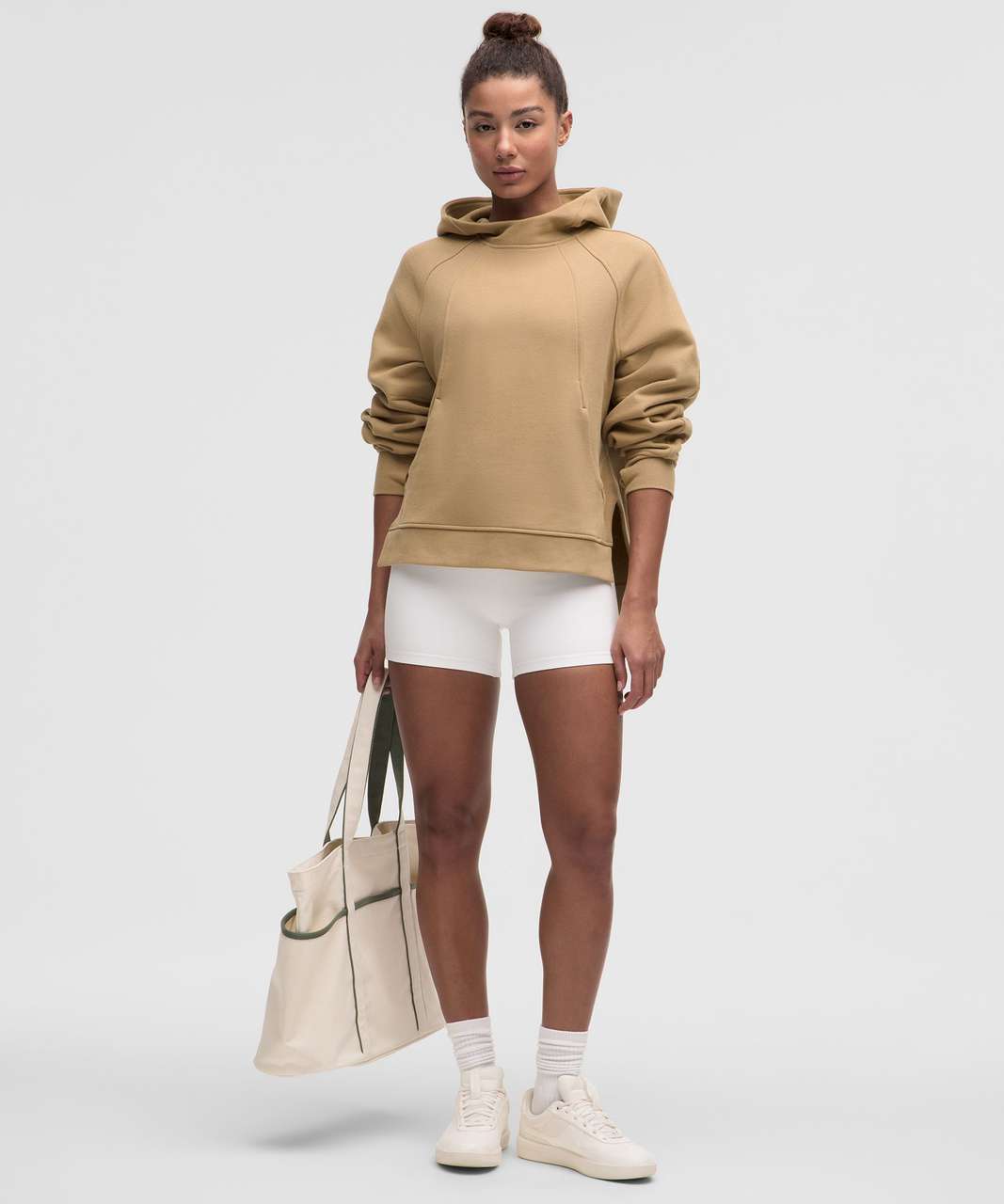 Lululemon Scuba Oversized Side-Slit Hoodie - Filbert Tan Lululemon Scuba Oversized Side-Slit Hoodie - Filbert Tan