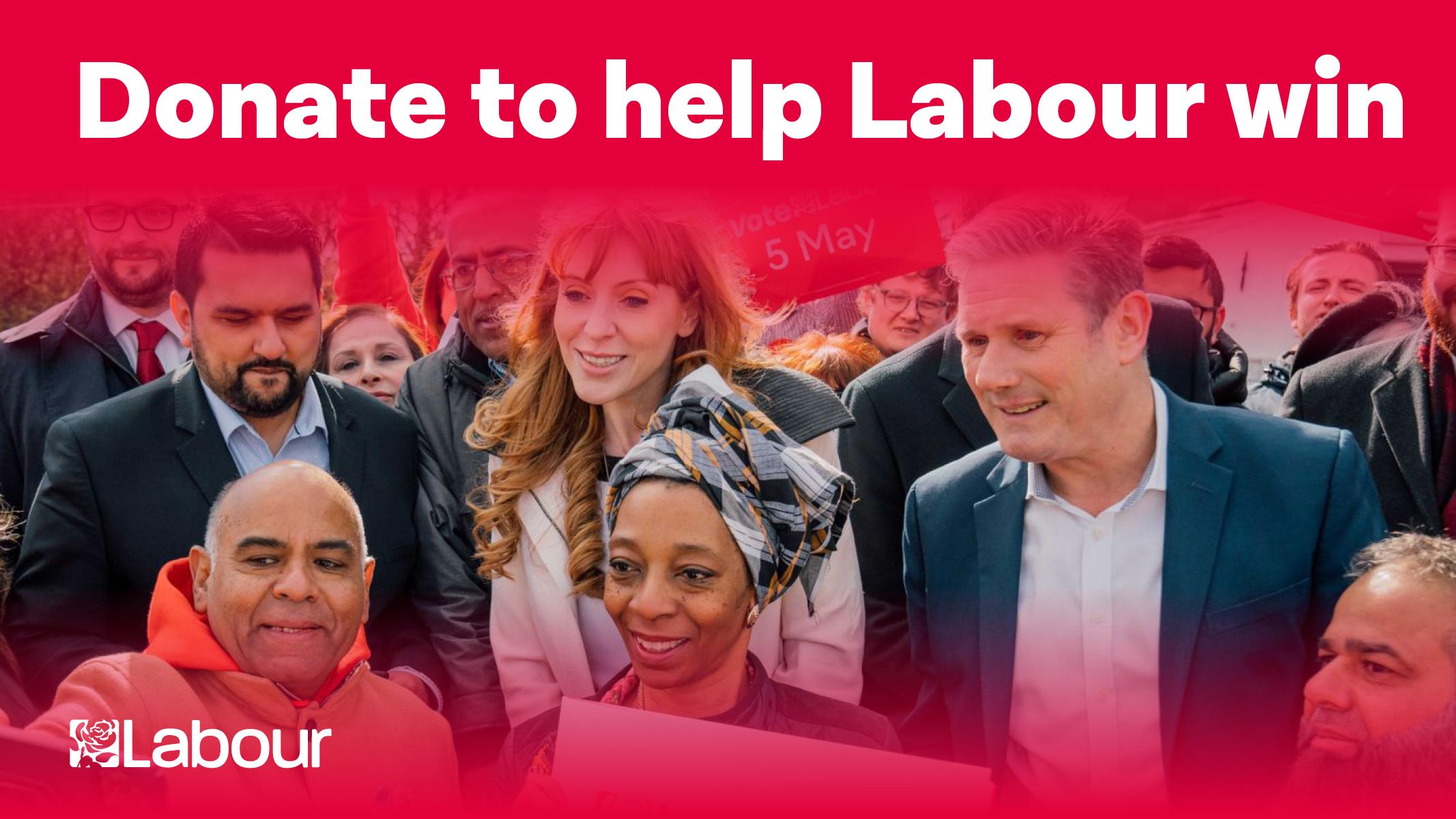 Help build Labour's campaign fund