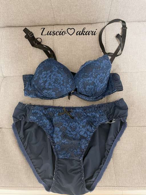 Navy♡ブラパンset - Luscio ラシオ