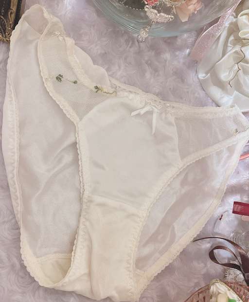 SALE♡白フルバックパンティ - Luscio ラシオ