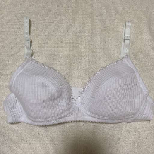 レア♡js~jc時代使用していた白のブラ♡1日着用おぱんつセット - Luscio ラシオ