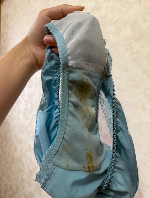 商品-汚れたっぷり！2日着用お風呂無しぱんてぃ🤍｜パンティ｜ちさと｜Luscio ラシオ