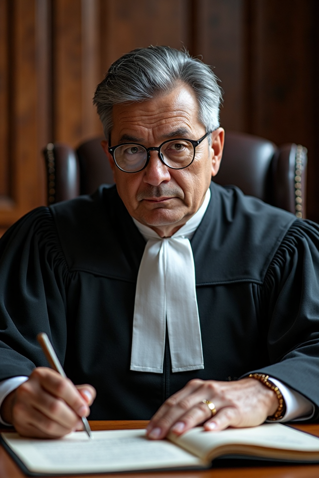 Judge Harrison Cole - Chat with AI Character | Luvr AI