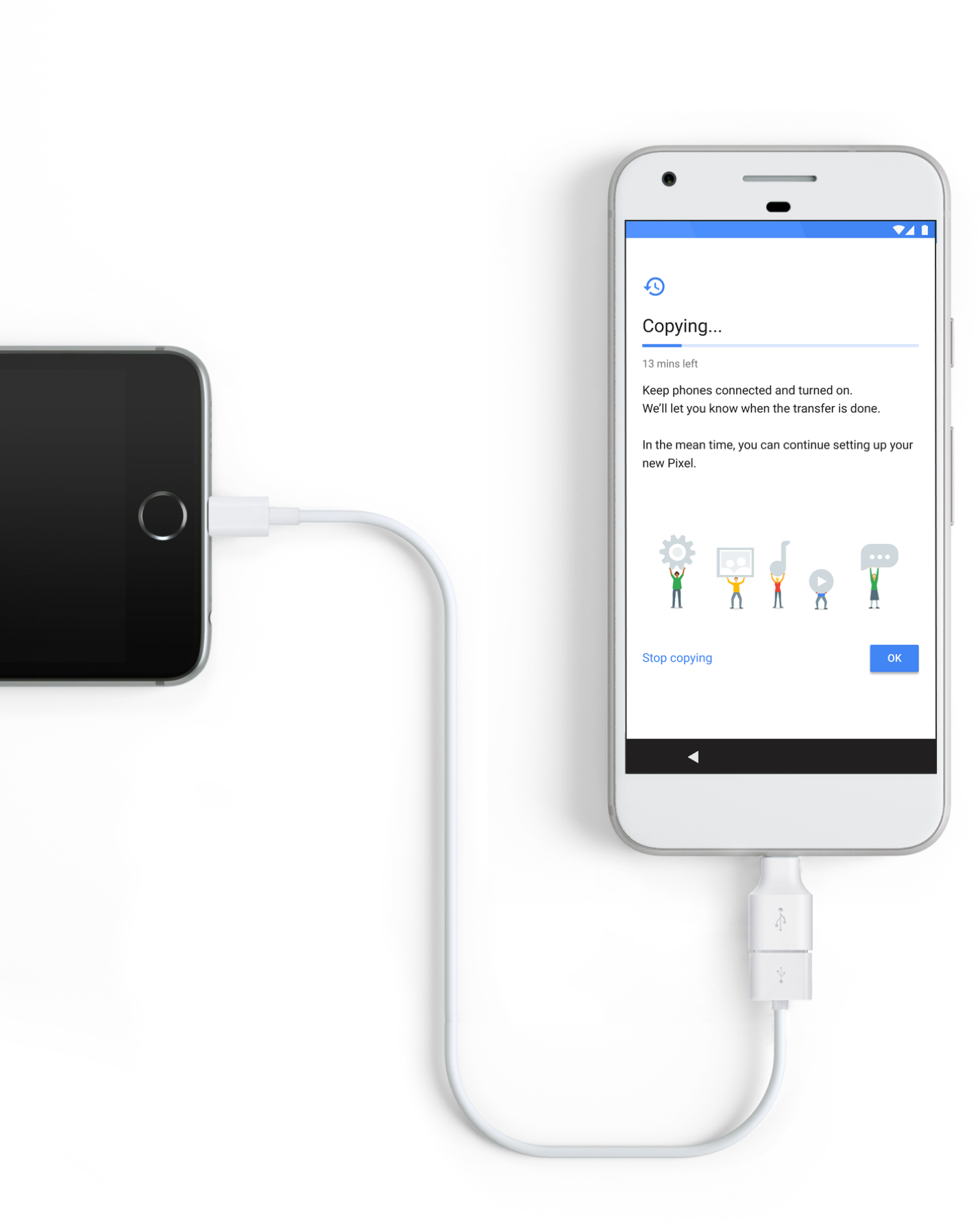 Quick Switch app and OTG adapter -- now easier to convince iPhone ...