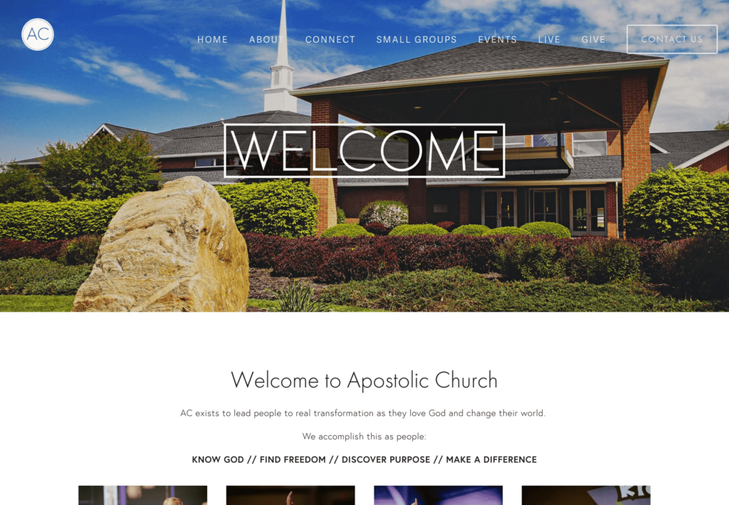 13 Church Website Designs with Amazing User Experience - Mageplaza