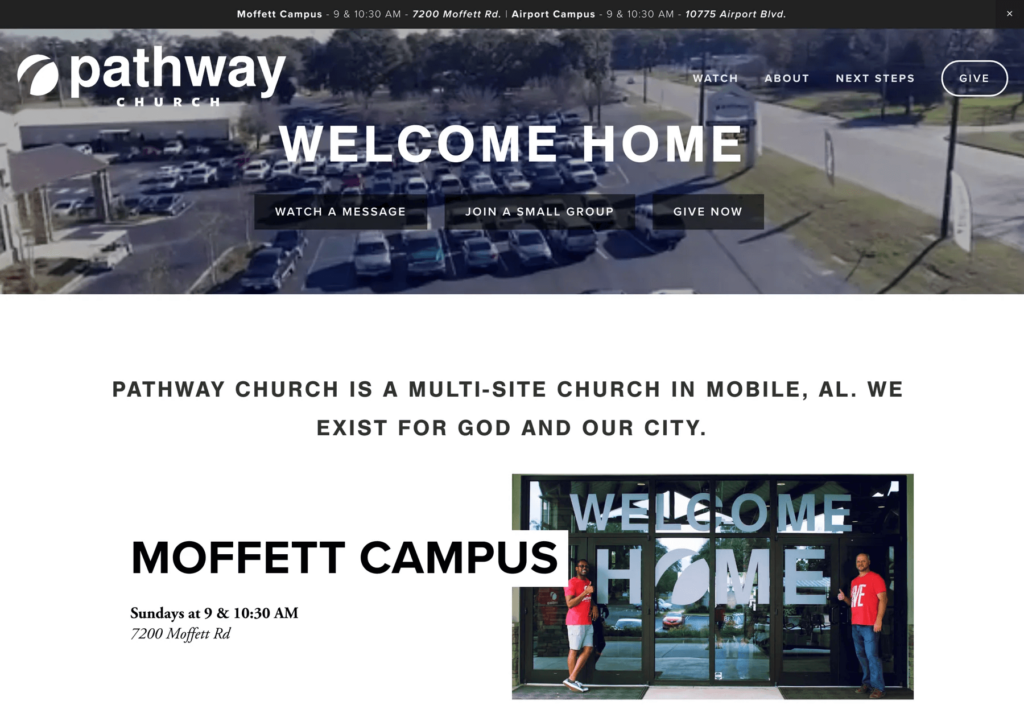 13 Church Website Designs with Amazing User Experience - Mageplaza
