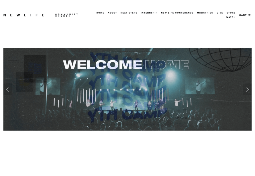 13 Church Website Designs with Amazing User Experience - Mageplaza