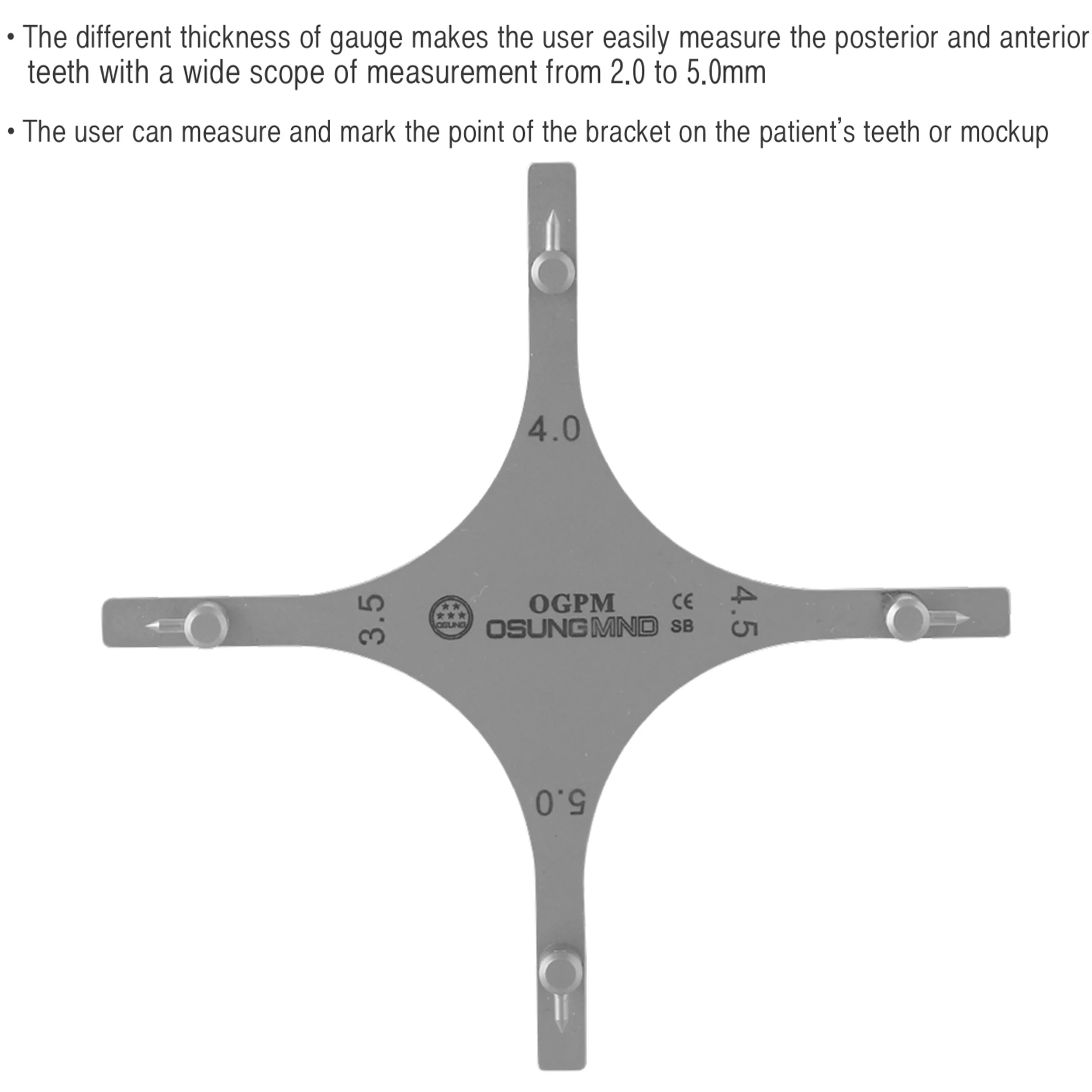 Dental Positioning Gauge - sourceonedental.com
