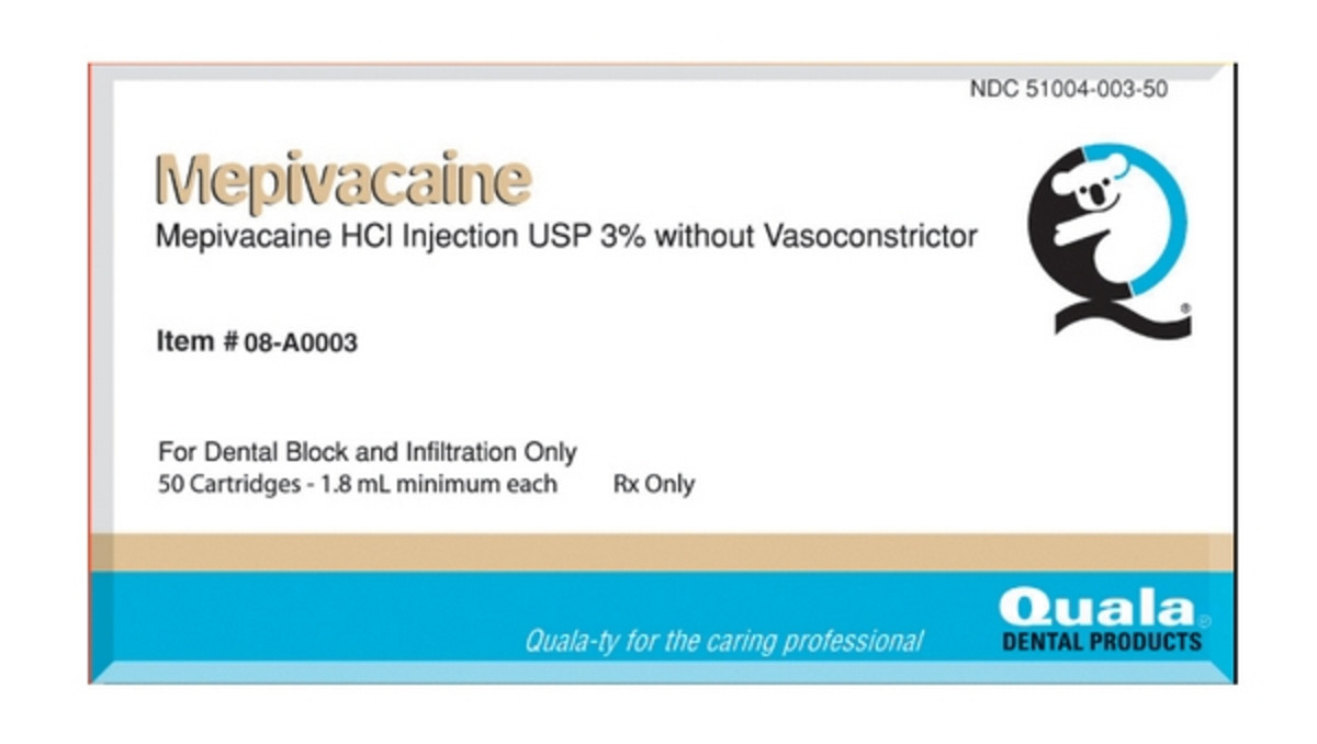 Mepivacaine HCl Injection 3% without Vasoconstrictor ...