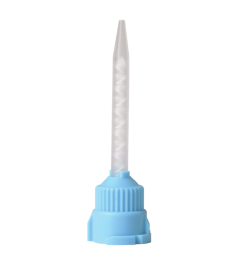 Mixing Tips Temp C&B Material (Light Blue) - - sourceonedental.com