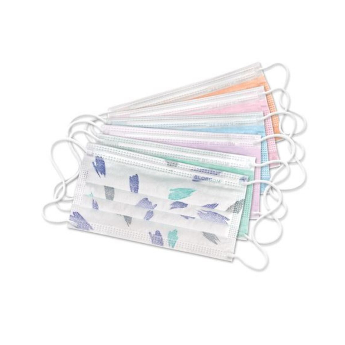 Blossom Earloop Masks - sourceonedental.com