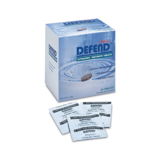 Defend Ultrasonic Cleaning Tabs - - sourceonedental.com