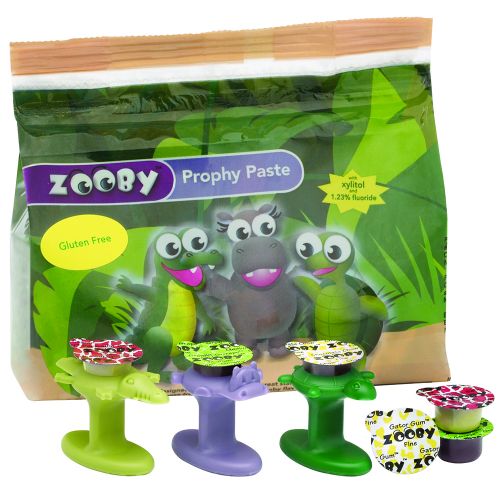 Zooby Prophy Paste - Turtle Melon - Fine - sourceonedental.com
