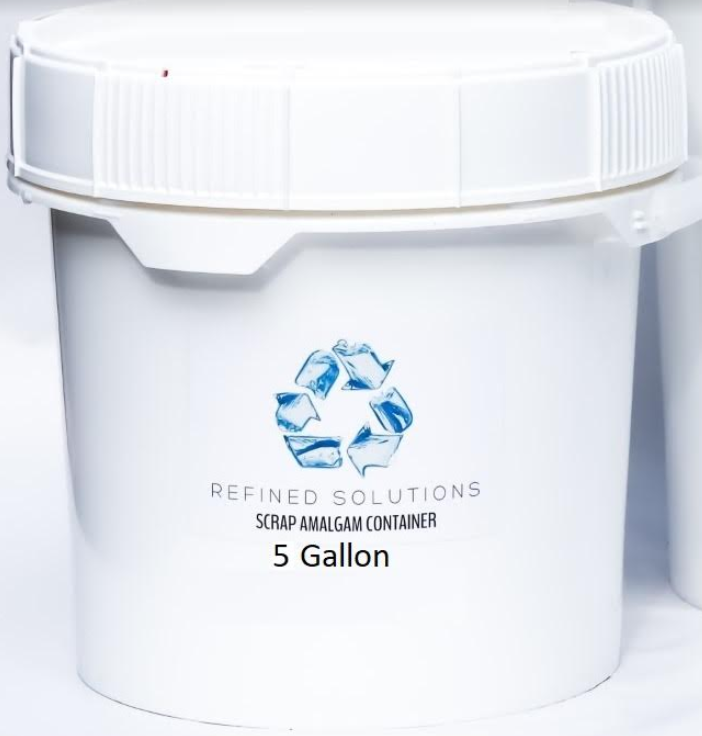 Scrap Amalgam Recycle Bucket - 5 Gallon - sourceonedental.com