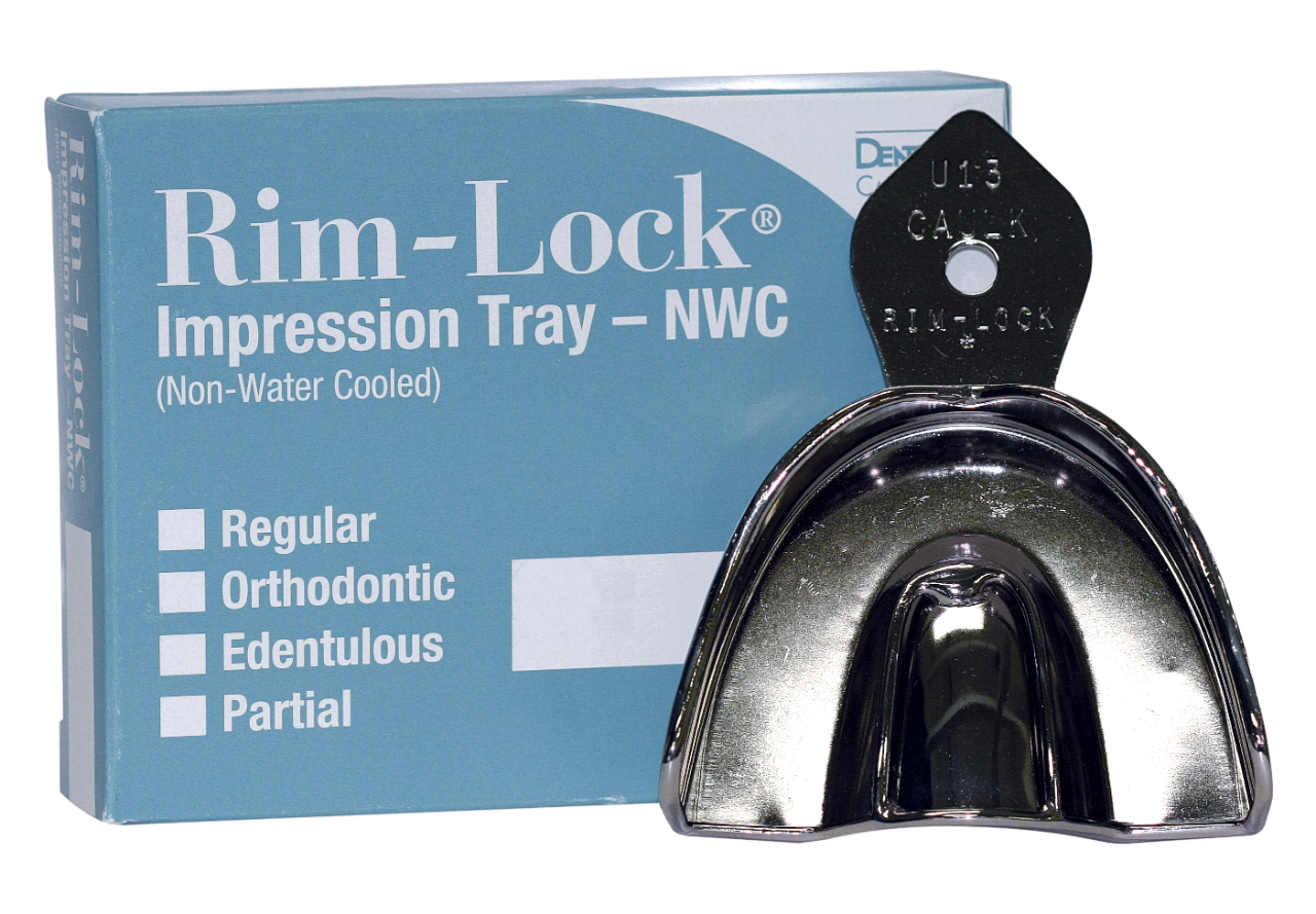 Rim-Lock Non - Water Cooled Metal Impression Trays - sourceonedental.com
