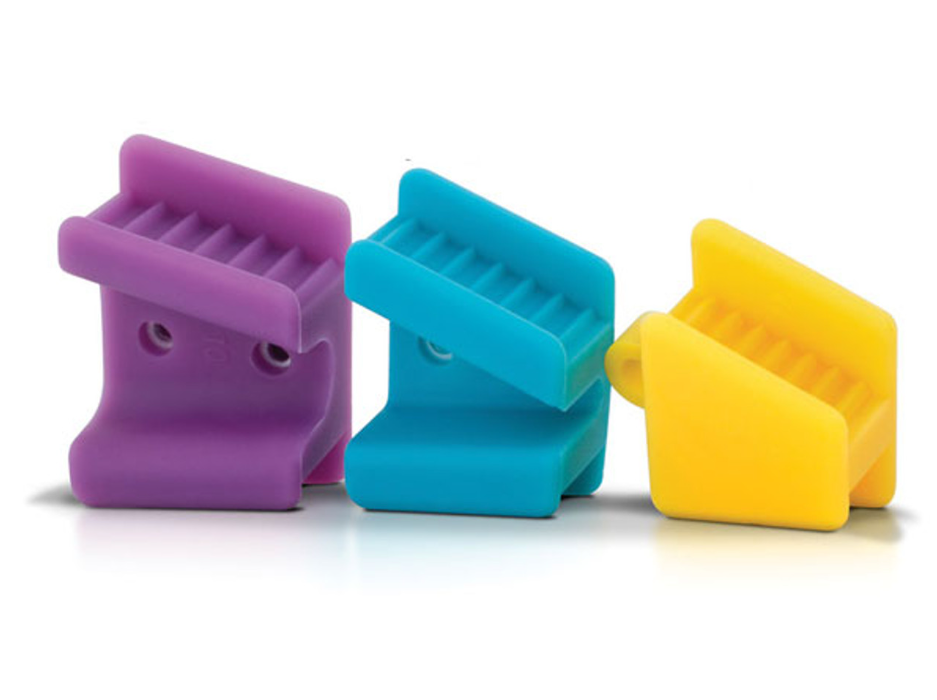Silicone Mouth Props - Small - Yellow - 3/ pk - sourceonedental.com