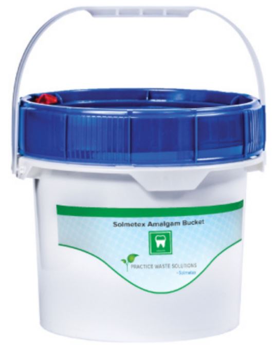 Amalgam Bucket WDS 1.25 Gallon - Dental Amalgam Waste Container With ...
