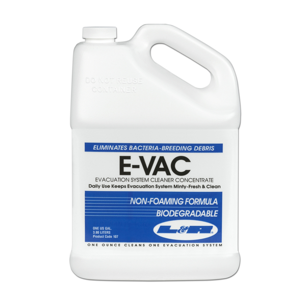 E-Vac Evacuation System Cleaner Concentrate - sourceonedental.com