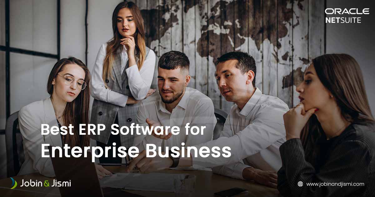 Best ERP Software for Enterprise Business - Jobin & Jismi