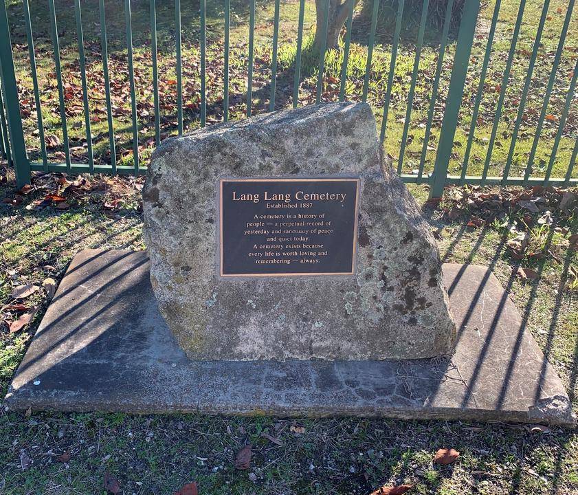 Lang Lang Cemetery