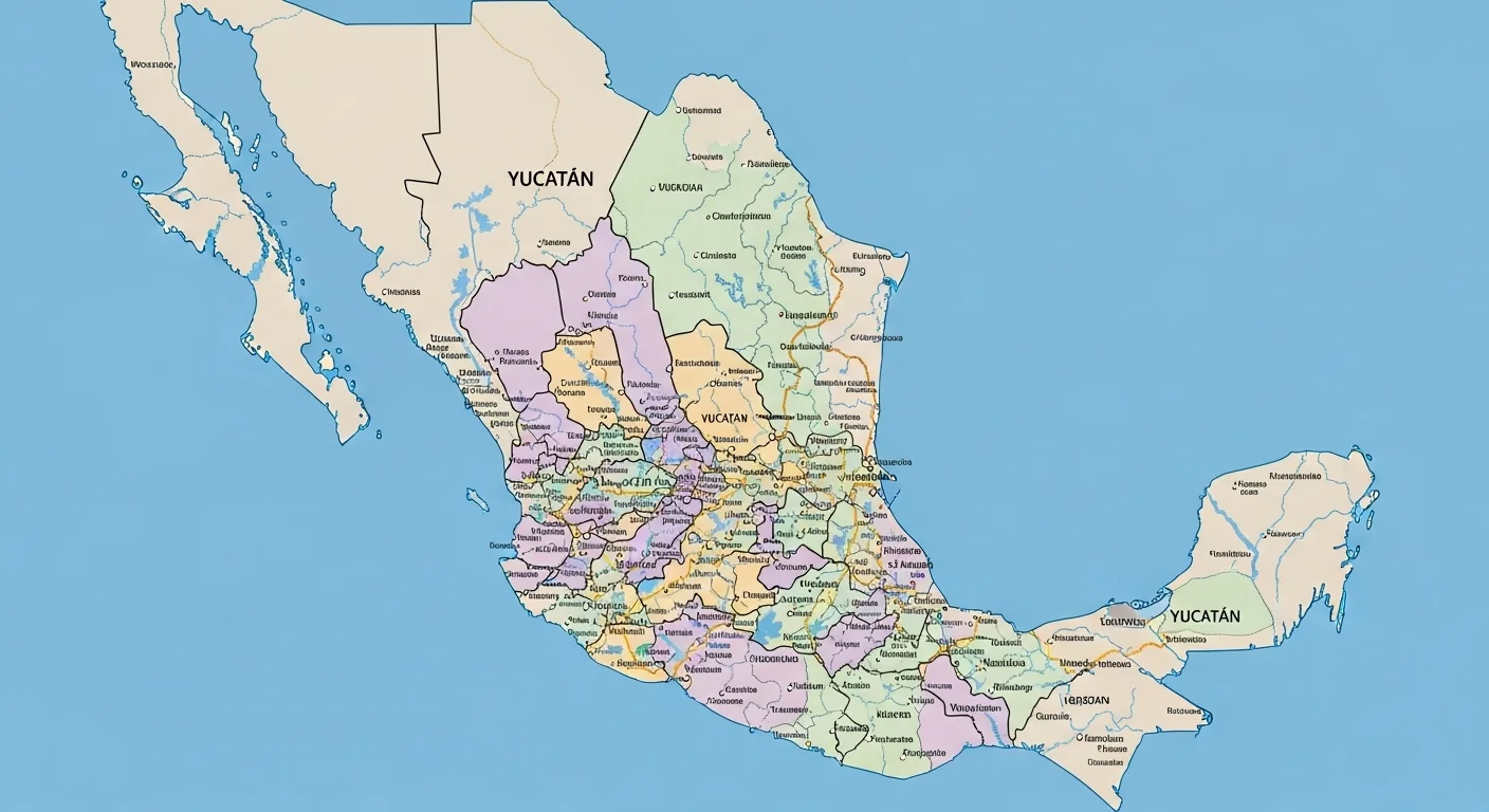 Mapa de Yucatán: Un Viaje por sus Municipios, Cenotes y Geografía Única