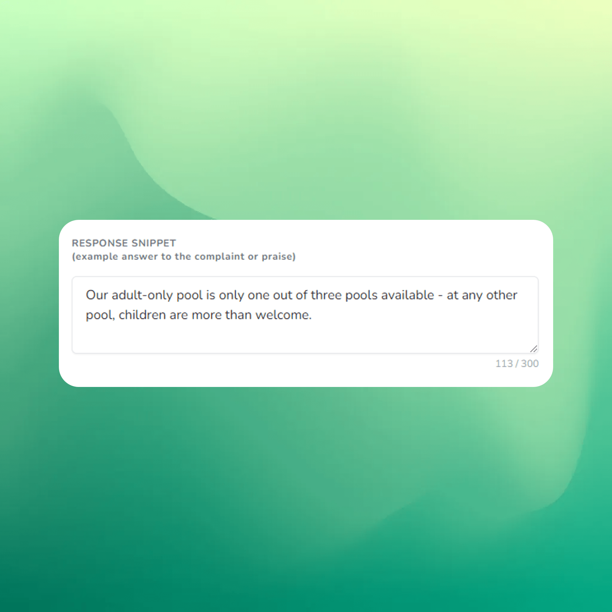 MARA AI Smart Snippets