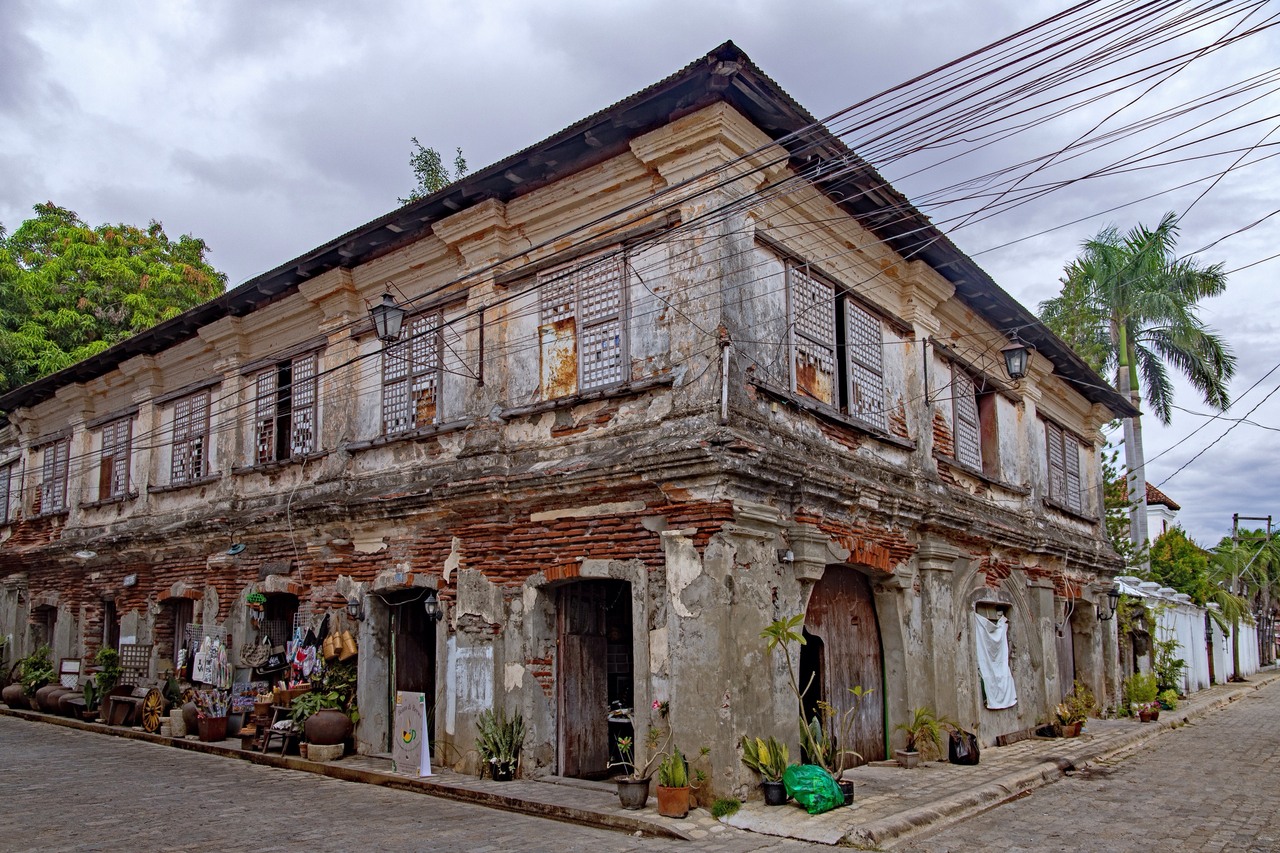 Old Vigan City's houses - Philippines