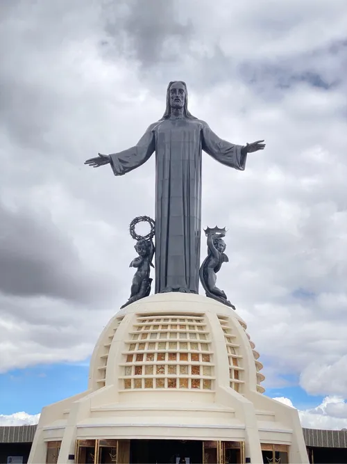 Cristo Rey - From Montaña de cristo Rey, Mexico