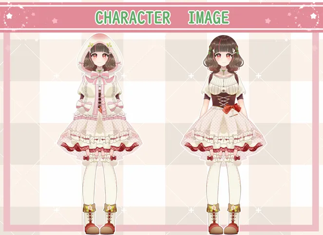 お取り置きご予約商品※】メルヘンな苺大福頭巾の女の子【限定1点 お取り置きご予約商品※】メルヘンな苺大福頭巾の女の子【限定1点