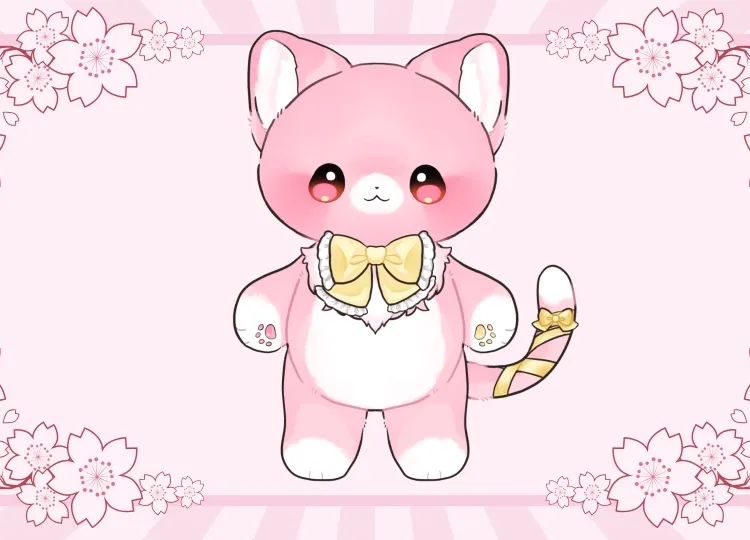 ピンクのネコちゃん - もふすねこ - nizima by Live2D ピンクのネコちゃん - もふすねこ - nizima by Live2D