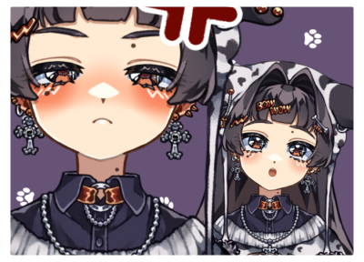 限定1点】ダルメシアンサブカル地雷ちゃん[VTS対応 限定1点】ダルメシアンサブカル地雷ちゃん[VTS対応