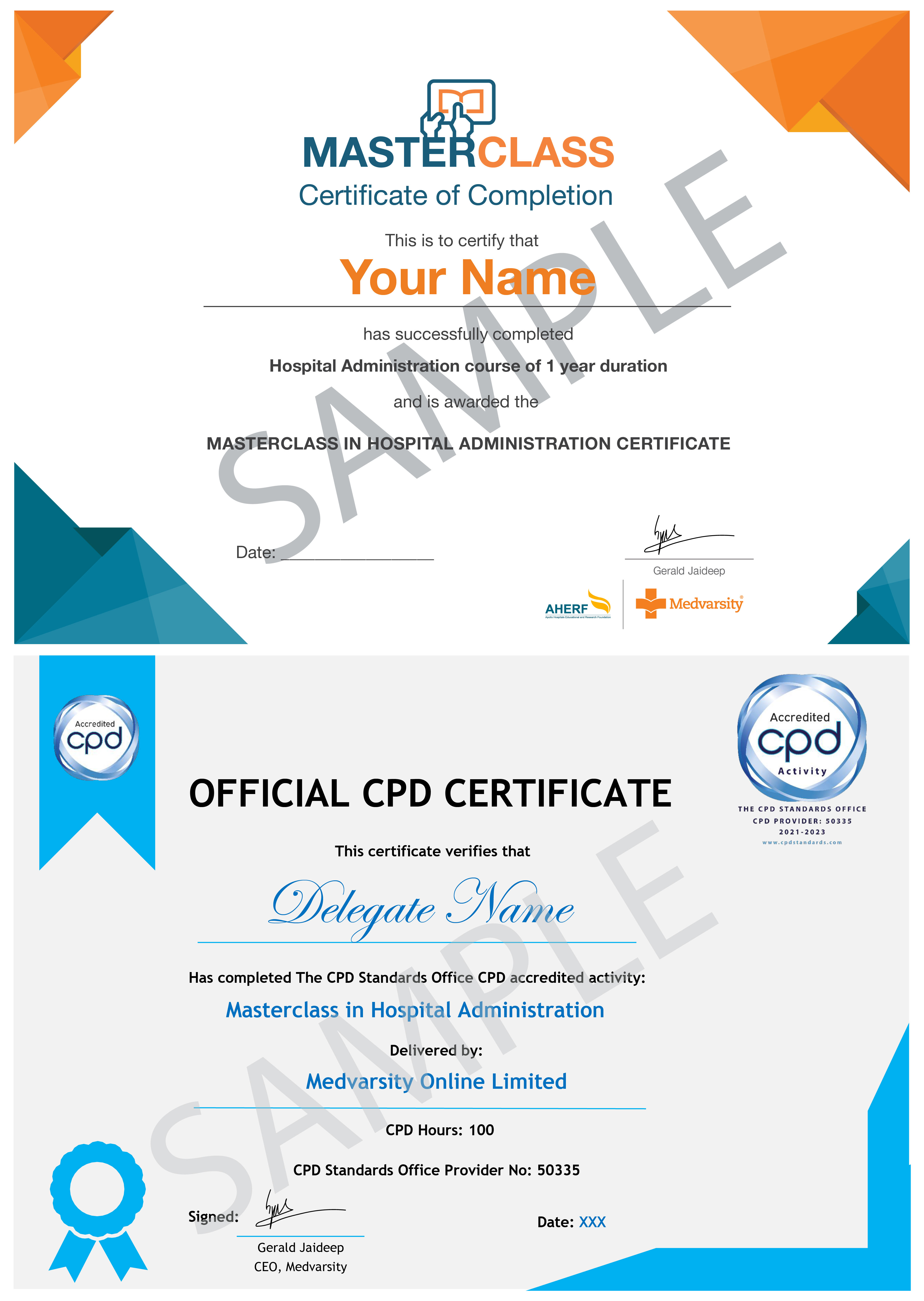 Masterclass Hospital Administration Course in India | Medvarsity