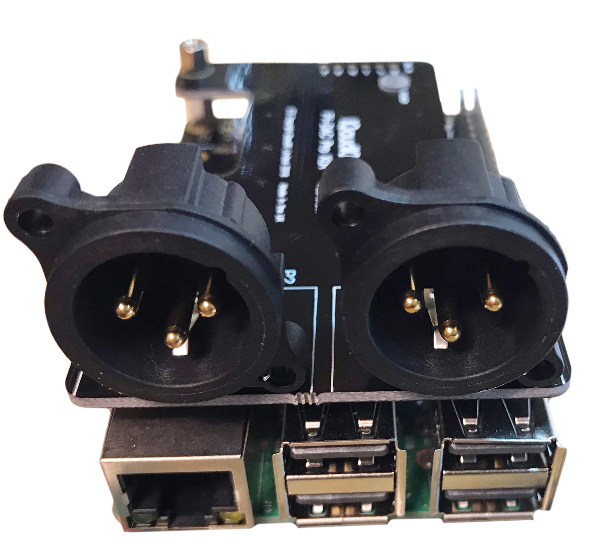 SC0551 RASPBERRY PI Placa de 2 Saídas XLR Balanceadas para Raspberry Pi ...