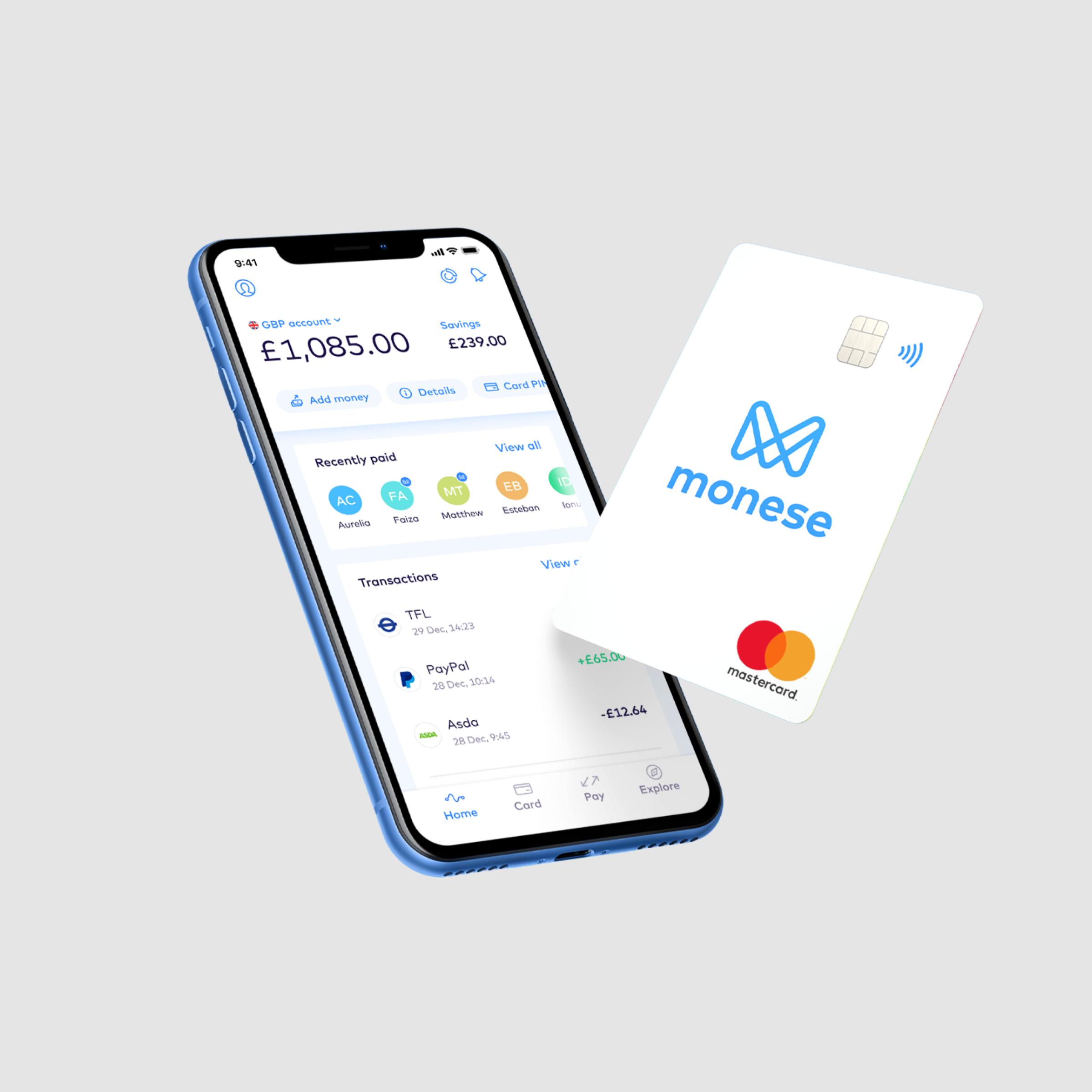 Monese - Mooncascade