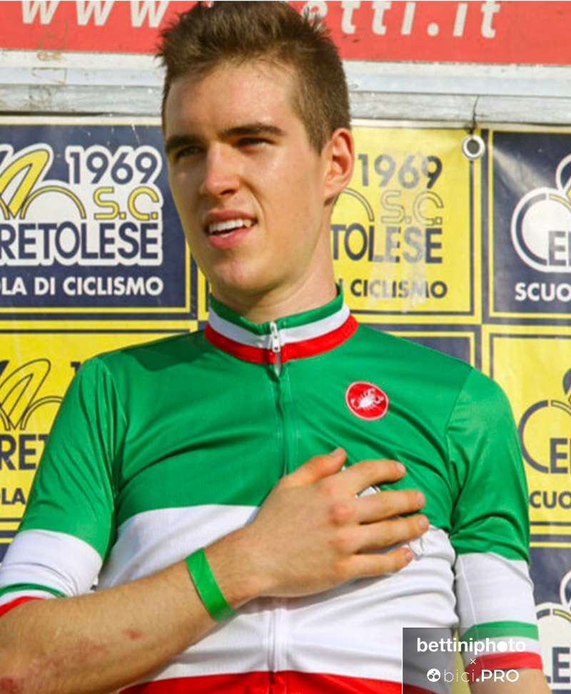 Aleotti, tricolore con la valigia ! bici.PRO