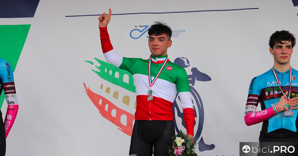 Samuele Scappini: due tricolori cross e ora strada e pista - bici.PRO