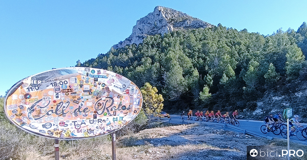Coll de Rates, uno di noi sulla palestra invernale dei campioni - bici.PRO