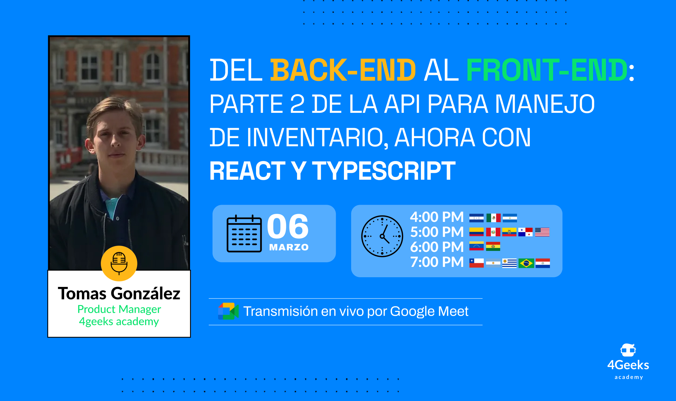 Del Back-End al Front-End: Parte 2 de una API para manejo de Inventario Básico, ahora con React ...