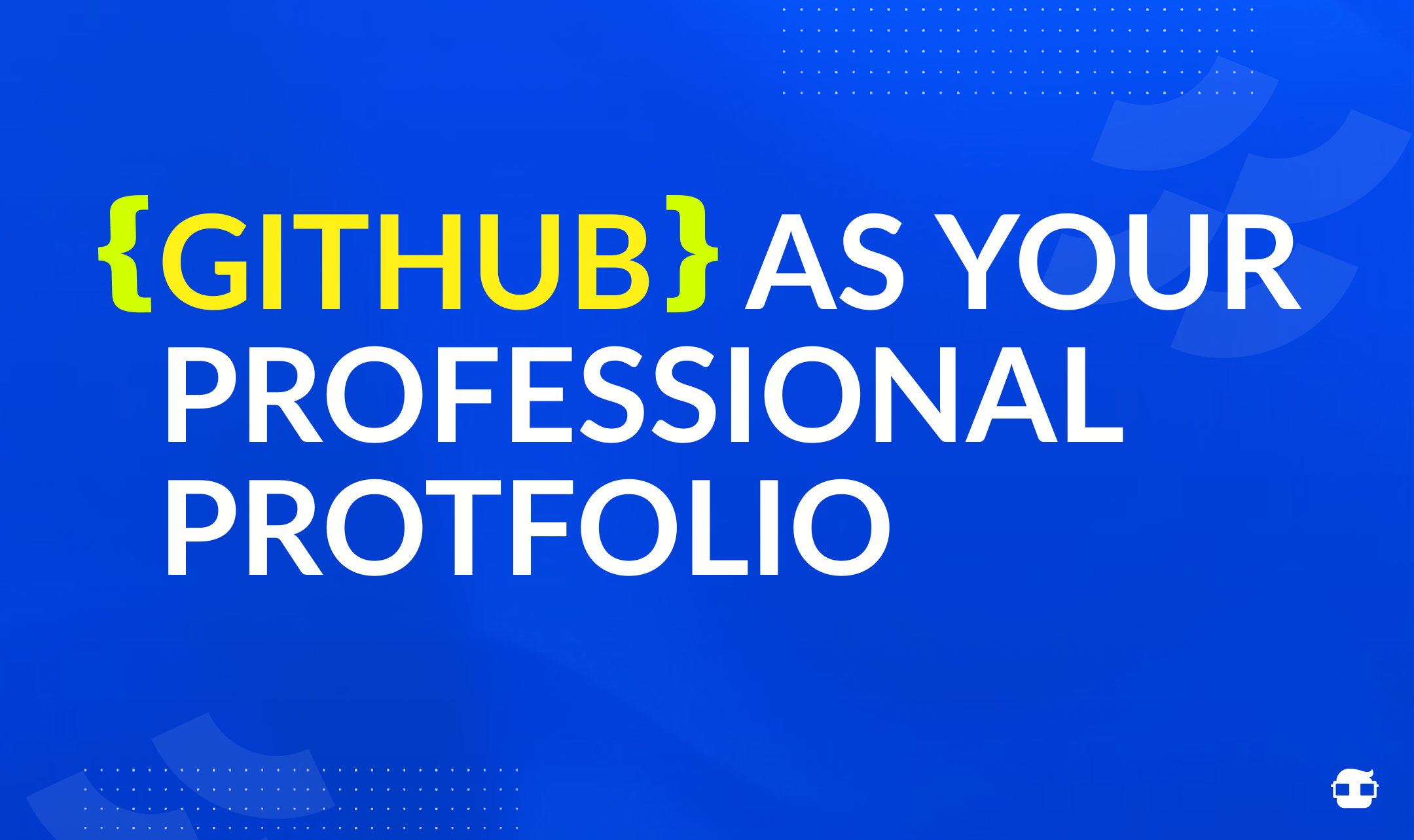 GitHub as a Professional Portfolio