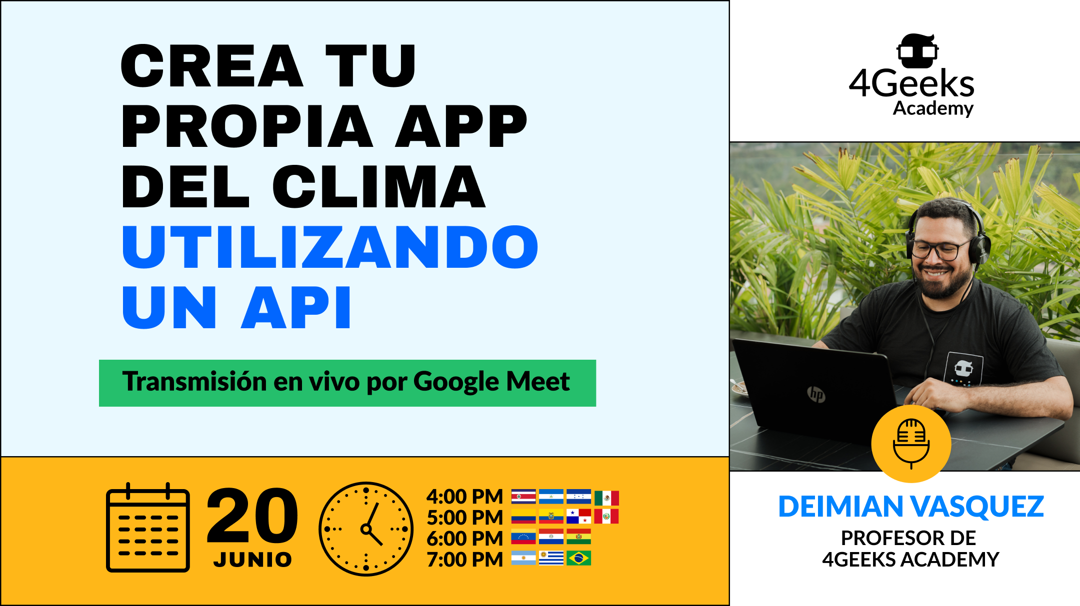 Crea tu propia app del clima utilizando un API