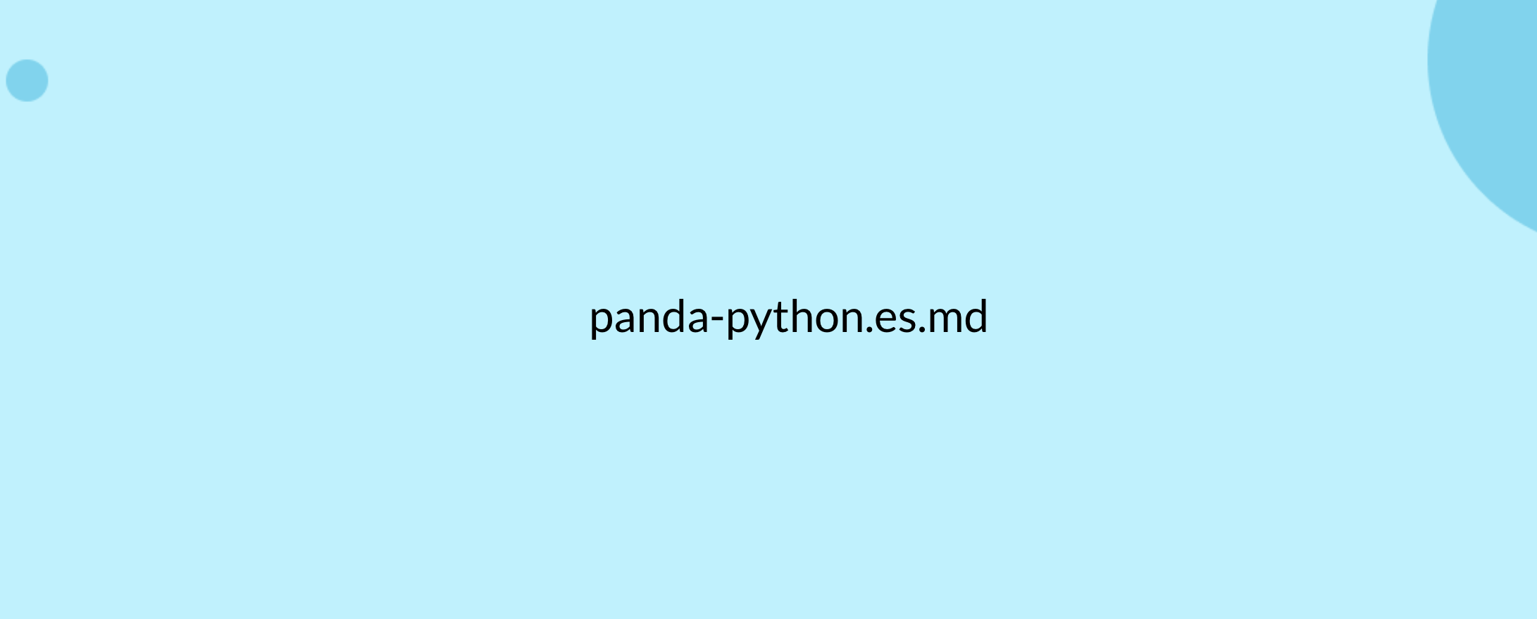 ¿Qué es Pandas en Python? ¿Qué es Pandas en Python?