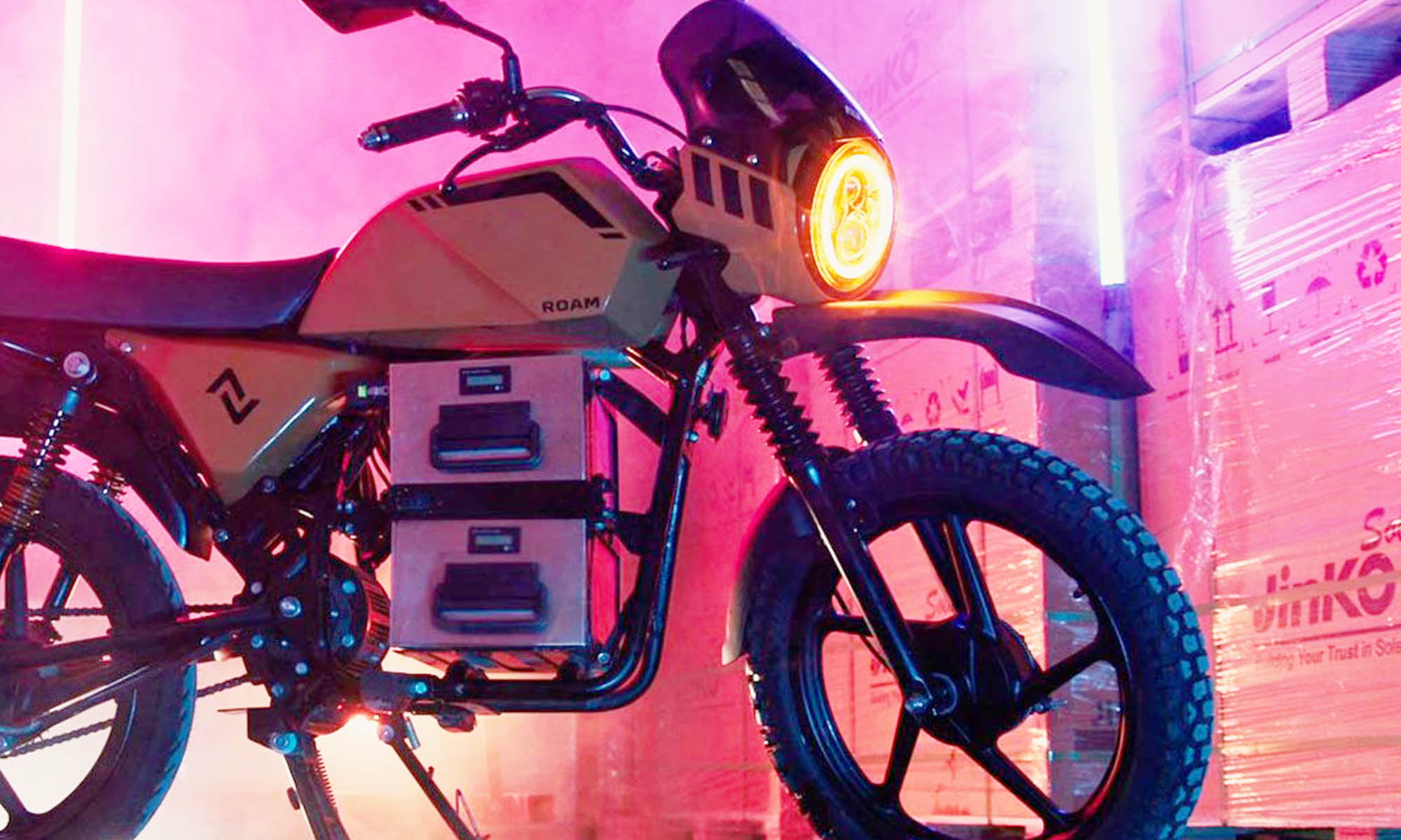 African electric motorcycle traveled 6000 km solely powered by solar ...