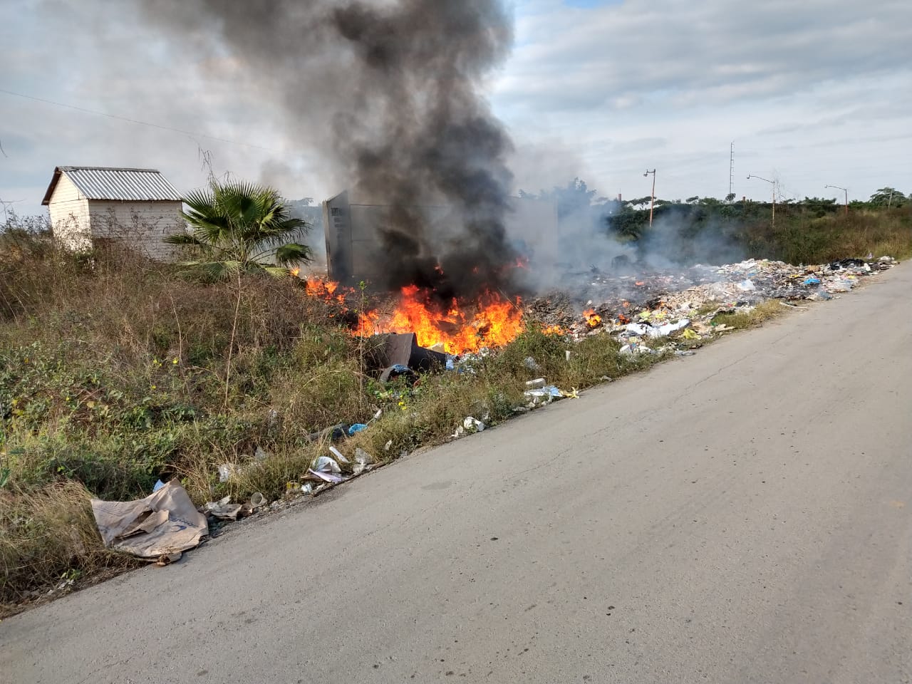 Quema de basura: una práctica que afecta la salud y el ambiente