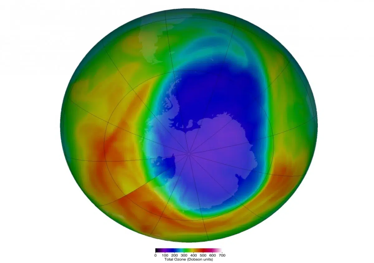 The ozone layer shows clear signs of recovery in Antarctica: a triumph ...