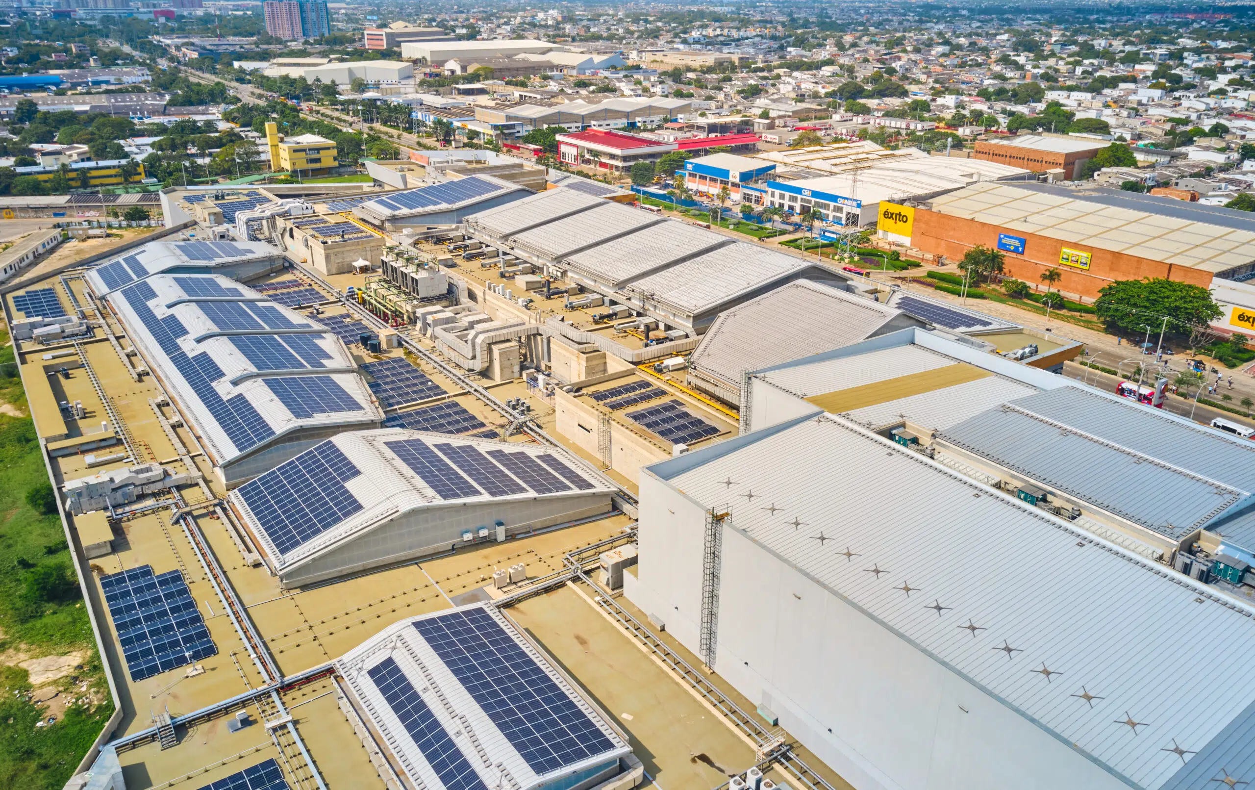 Colombia bets on the largest solar project in a shopping mall in South ...