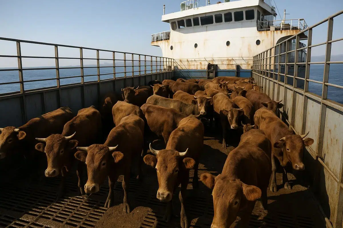 Nearly 3,000 Cows Transported from Uruguay Have Been Stranded on a Ship ...