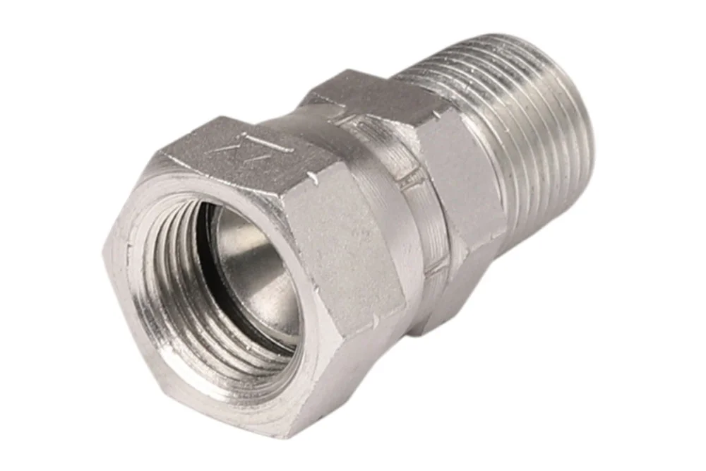 Hydraulisk adapter - reduksjon JIS Toyota med roterende mutter IG BSP x ...