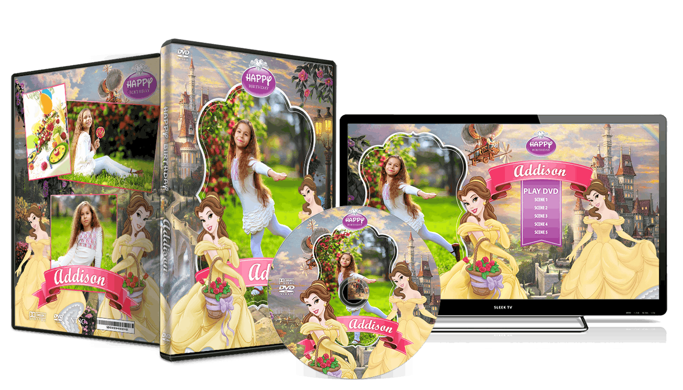 Disney Princess DVD Cover 009 - Templera