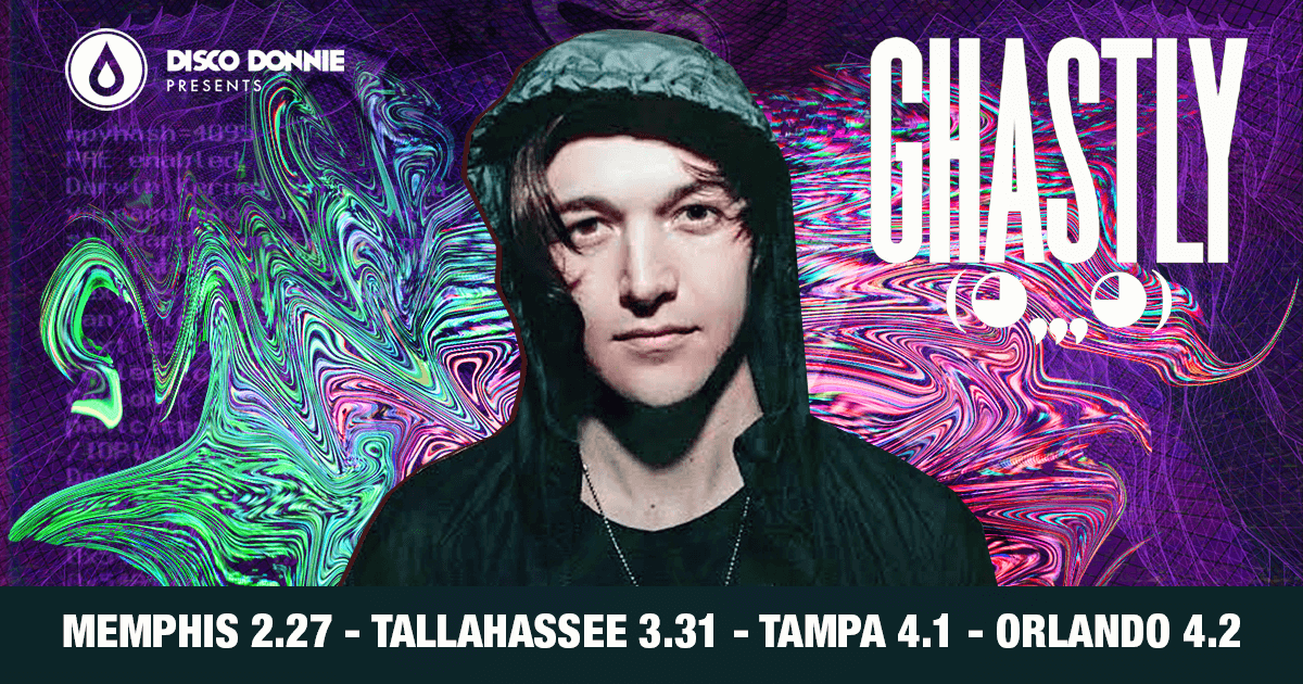 Ghastly Delivers a Dose of Destruction on Tour - Disco Presents