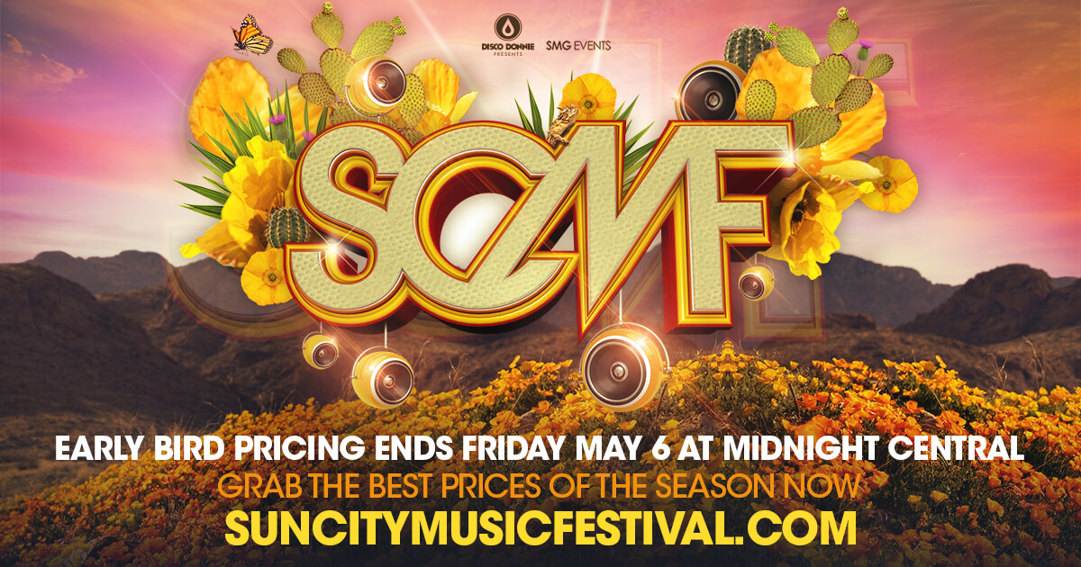 Buy Early Bird Tickets to SCMF Before Sale Ends on Friday at Midnight - Disco Presents
